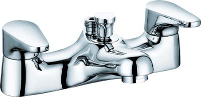 China Polished Chrome Modern Brass Bathroom Mixer Faucet For Bath T8311 for sale