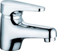 China Modern Single Handle Chrome Silver Mixer Tap Bathroom T8312 for sale