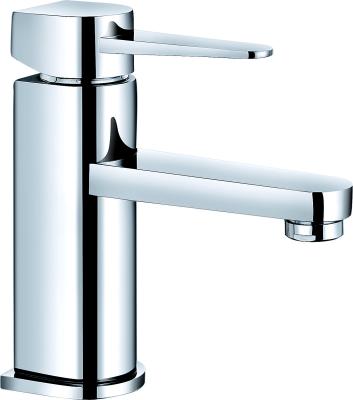 China Brass Material Basin Mixer with 0.5-3.0 Bar Water Pressure T8372 for sale