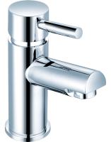 China Stylish Modern Chrome Single Handle Basin Mixer Tap Faucet T8202 for sale