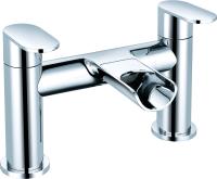 China Double Handle Brass Basin Faucet For Stylish And Functional Bathroom T8414A for sale