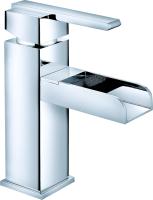 China Single Handle Basin Mixer Faucet With Modern Type For Bath T8442AW for sale