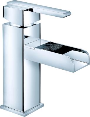 China Single Handle Basin Mixer Faucet With Modern Type For Bath T8442AW for sale