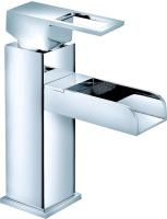 China Brass Basin Mixer Faucet For Durable And Modern Bathroom T8442BW for sale