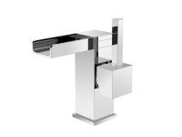 China Modern Style Ceramic Basin Mixer Faucet With Ceramic Valve Type T8466 for sale