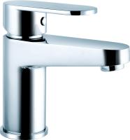 China Chrome Finish Basin Mixer Faucet With Water Pressure Range Of 0.5-3.0 Bar T8582W for sale