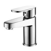 China Chrome Finish Basin Mixer Faucet With Water Pressure Range Of 0.5-3.0 Bar T8582W for sale
