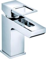 China Contemporary Ceramic Valve Type Basin Faucet with Single Handle T8602 for sale