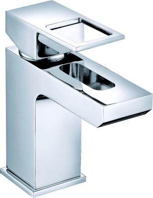 China Contemporary Ceramic Valve Type Basin Faucet with Single Handle T8602 for sale