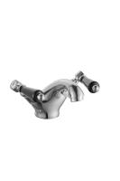 China Double Handle Brass Material Basin Faucet For Bathroom T8662 for sale