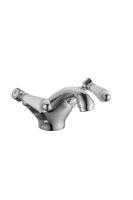 China Double Handle Brass Material Basin Faucet For Bathroom T8662 for sale