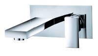 China Contemporary Style Wall Mounted Bath Shower Mixer Hassle-Free Installation T8688 for sale