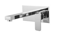 China Brass Wall Mounted Shower Mixer In Contemporary Style T8689 for sale