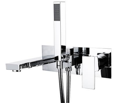 China Contemporary Style Brass Material Wall Mounted Shower Mixer T86810 for sale