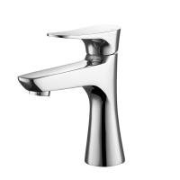 China Single Handle Brass Basin Mixer Faucet For Temperature Control T8712MW for sale