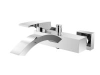 China Modern Wall Mounted Shower Mixer Faucet Brass Material T8691 for sale