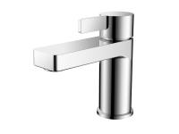 China Modern Style Ceramic Basin Mixer Faucet Double Handle Water Pressure 0.5-3.0 Bar T8752W for sale