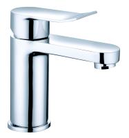 China Chrome Finish Basin Mixer Faucet With Water Pressure Range Of 0.5-3.0 Bar T8762AW for sale