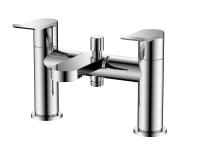 China Contemporary Bath Shower Mixer With Ceramic Valve Type In Chrome Finish T8761A for sale
