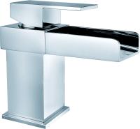 China Chrome Basin Mixer Faucet With Water Pressure Range Of 0.5-3.0 Bar T8772NW for sale