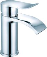 China Stylish Chrome Finish Single Handle Basin Faucet For Bath T8782AW for sale