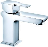 China Single Handle Basin Mixer Faucet In Chrome Finish To Bathroom T8792MW for sale