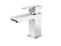China Single Handle Basin Mixer Faucet In Chrome Finish To Bathroom T8792MW for sale