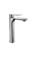 China Chrome Finish High Brass Mixer Basin Faucet For Modern Bath Room T9392L for sale