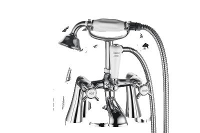 China Brass Bath Shower Mixer Faucet With Chrome Finish Classical T8046 for sale