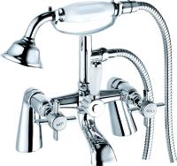 China Double Handles Bath Shower Mixer Faucet For Sophisticated Bathroom T8046N for sale