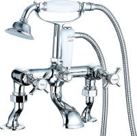 China Double Handle Brass Bath Shower Mixer For Sophisticated Bathroom T8047 for sale
