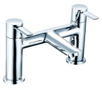 China Brass Bath Shower Mixer Faucet Double Handles For Bathroom T8824 for sale