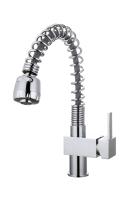 China Brass Kitchen Mixer Faucet With Single Handle To Kitchen T81095A for sale