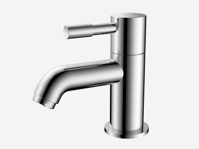 China Brass Basin Mixer Faucet in Chrome Finish Stylish and Durable Choice for Bathroom T8835 for sale