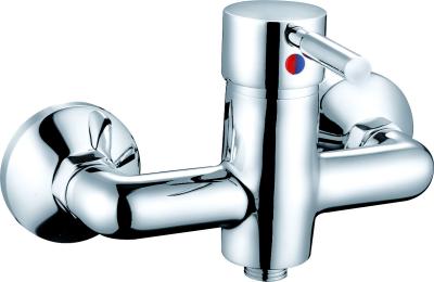 China Contemporary Wall Mounted Shower Mixer Made Brass Material T8834A for sale