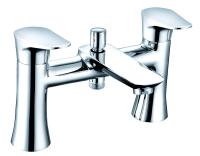 China Brass Bath Shower Mixer with Chrome Finish and 3 Years Warranty for Bathroom Usage at 0.5-3.0 Bar Pressure for sale