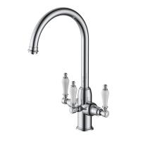 China Brass Kitchen Mixer Faucet Easy Installation Modern Style T91035 for sale
