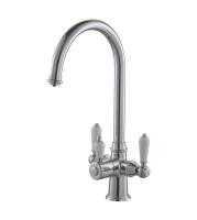 China Kitchen Mixer Faucet Brass Construction Perfect for Kitchen T91043 for sale