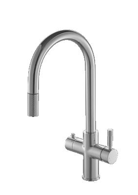 China Brass Kitchen Mixer Faucet Smooth Control Suitable forKitchen Applications T91045 for sale