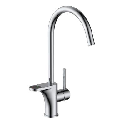 China Single Handle Kitchen Mixer Faucet Brass Material For Kitchen T91093 for sale
