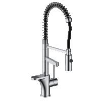 China Brass Kitchen Mixer Faucet Durable Solid Brass Body Single Lever Handle T91099 for sale