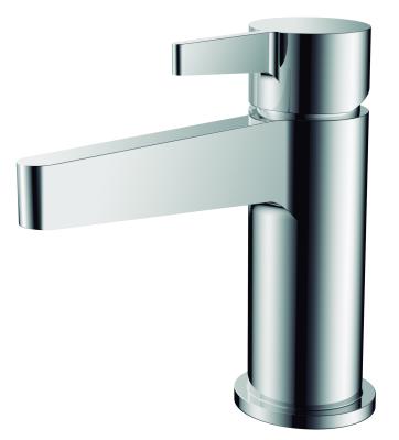 China Modern Single Handle Basin Mixer Faucet With Chrome Finish T9112MW for sale