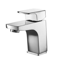 China Chrome Finish Basin Mixer Faucet Single Handle Heavy Duty Construction T9202W for sale