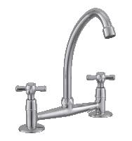 China Chrome Kitchen Mixer Faucet for Comfortable Kitchen Experience T93010 for sale