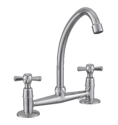 China Chrome Kitchen Mixer Faucet for Comfortable Kitchen Experience T93010 for sale