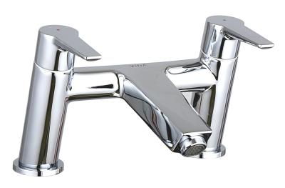 China Chrome Bathroom Mixer Faucet Made Of Brass Design for Bathroom T9244 for sale