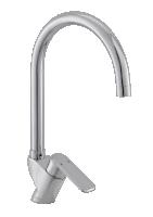 China Chrome Kitchen Mixer Faucet Easy Installation Suitable For Kitchen T93012 for sale