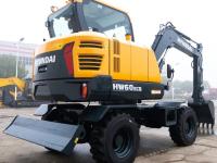 China 37KW Korea Hyundai Excavator HW60ECO Wheel Jindongyu Machinery for sale