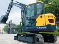 China Brand New Korea Hyundai Excavator HX60G Wheel Jindongyu Machinery for sale