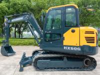 China Brand New Korea Hyundai Excavator HX60G Wheel Jindongyu Machinery for sale
